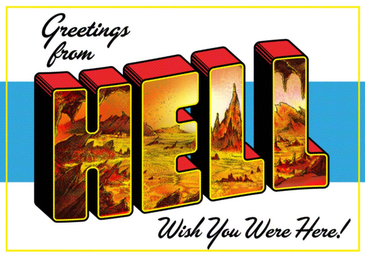 THE POSTCARD FROM HELL BEST OF 2024