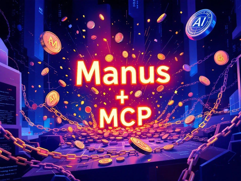反思web3 AI Agent阴跌真相：Manus +MCP是压垮骆驼的最后一根稻草吗？