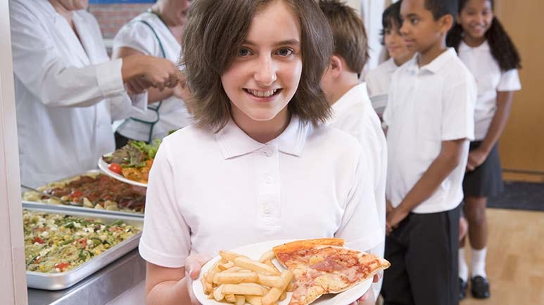 School 'Nutrition' Turns to Junk Food on a Plate