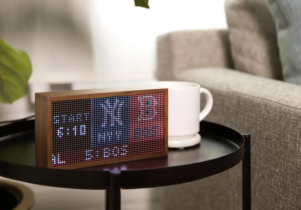 Tidbyt: The Retro Display that Looks Great Providing Ambient Information