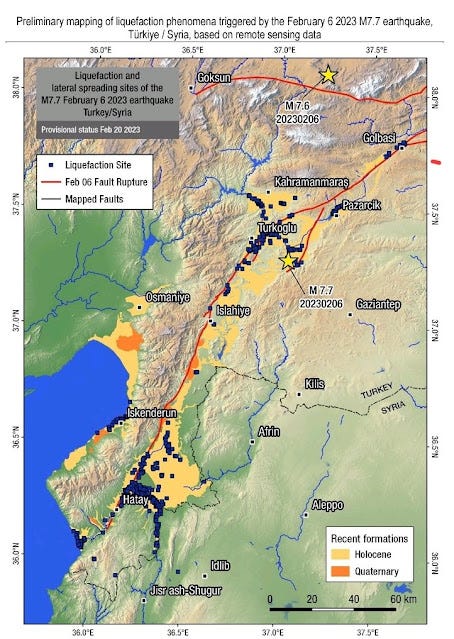 Report highlights liquefaction in 2023 Turkey-Syria earthquake