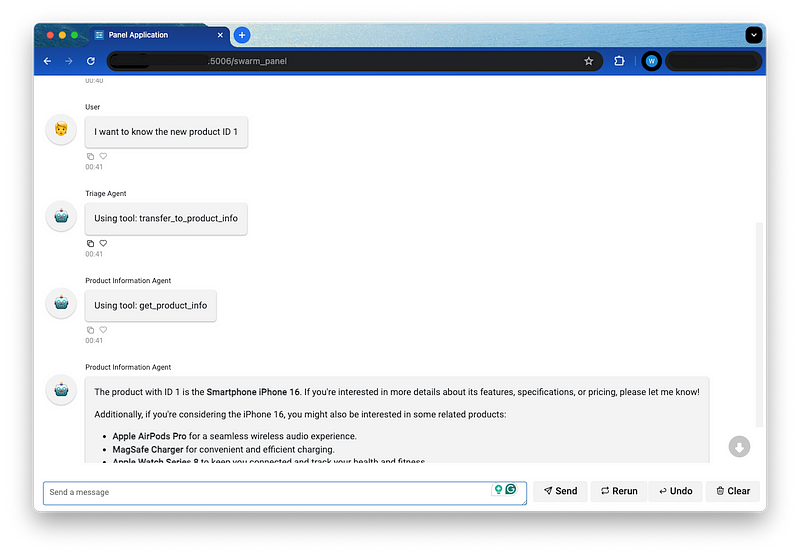 How to Build a WebUI for an OpenAI's Swarm Application