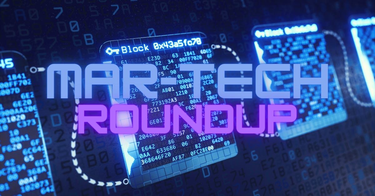 Mar-Tech Roundup, April 28, 2023 - by Bill Davis