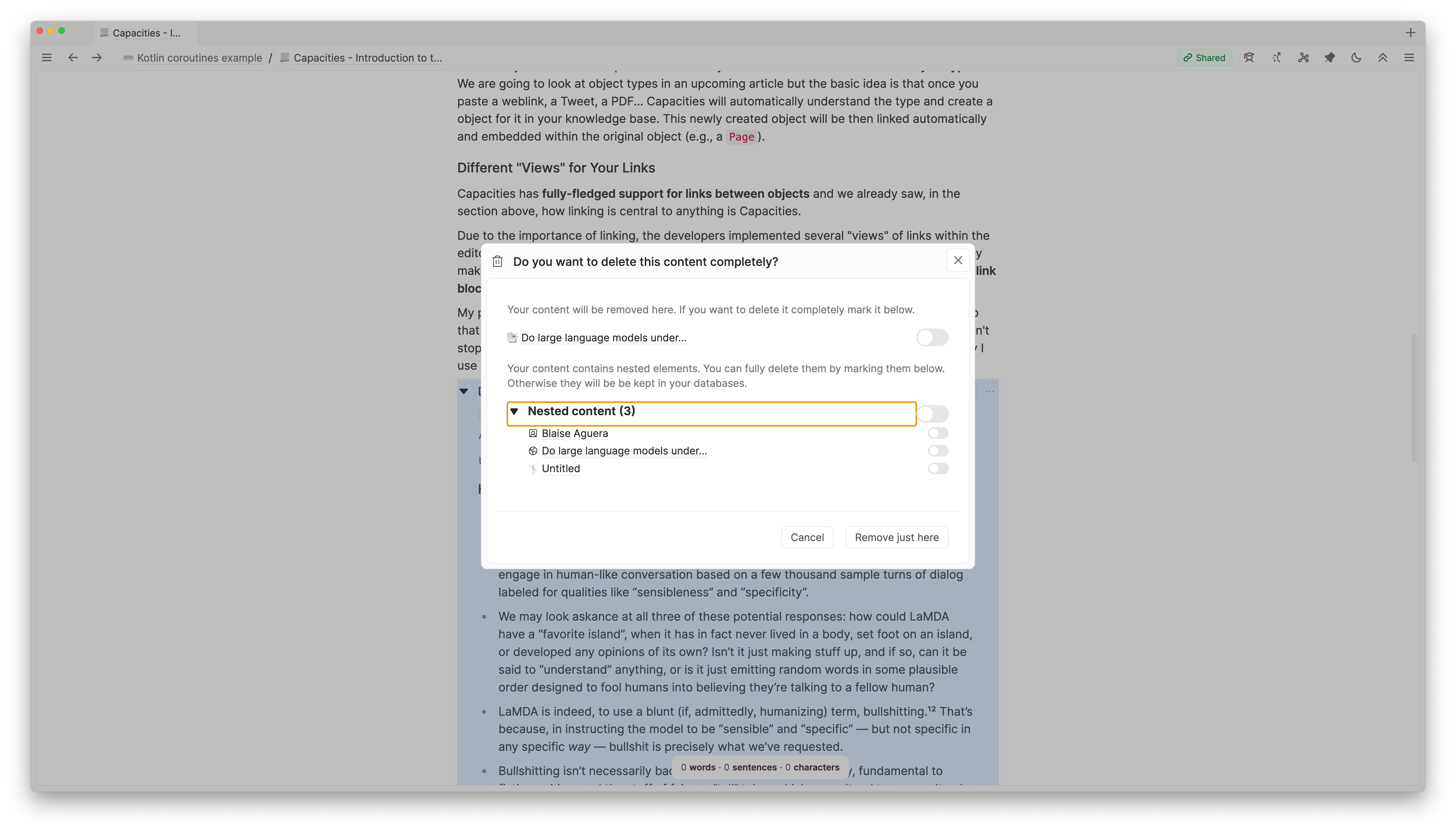 Capacities - Introduction to the Block-Based Editor