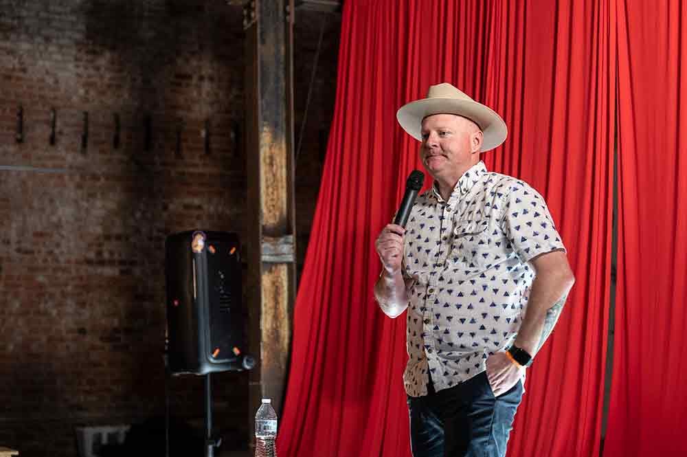 New Years Eve Art, Standup, and Music - by Troy Larson