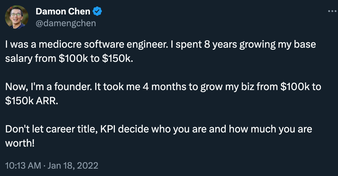 Damon Chen: From Engineer to Indie Hacker Making $1,300,000 ARR