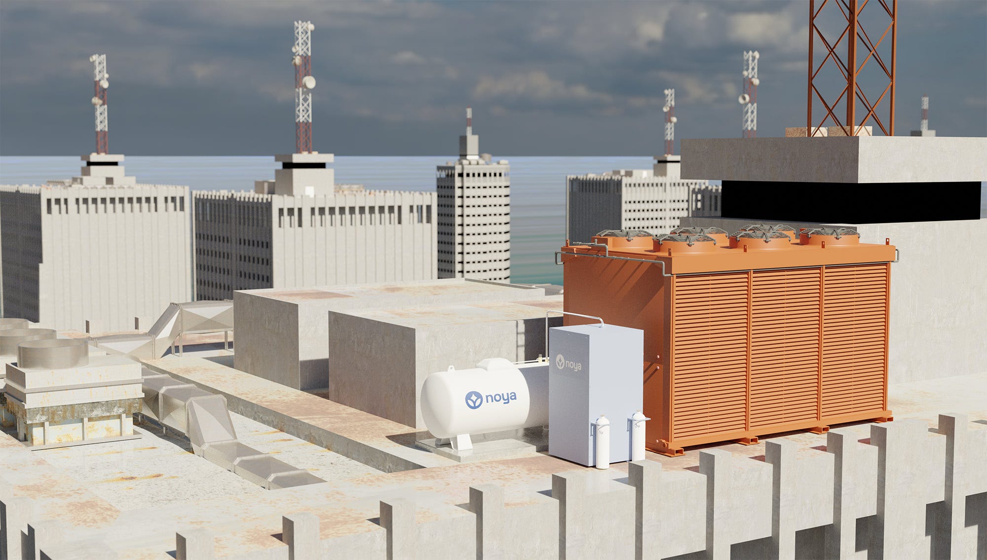 Airport cooling towers could be used to capture CO2