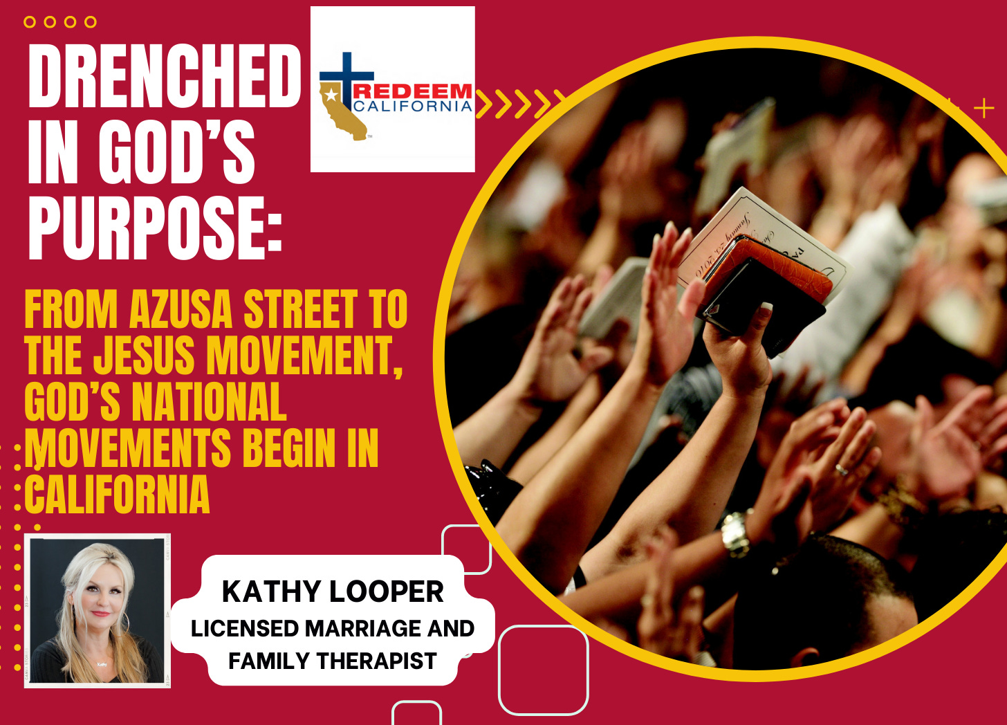 Drenched in God’s Purpose: From Azusa Street to the Jesus Movement, God ...