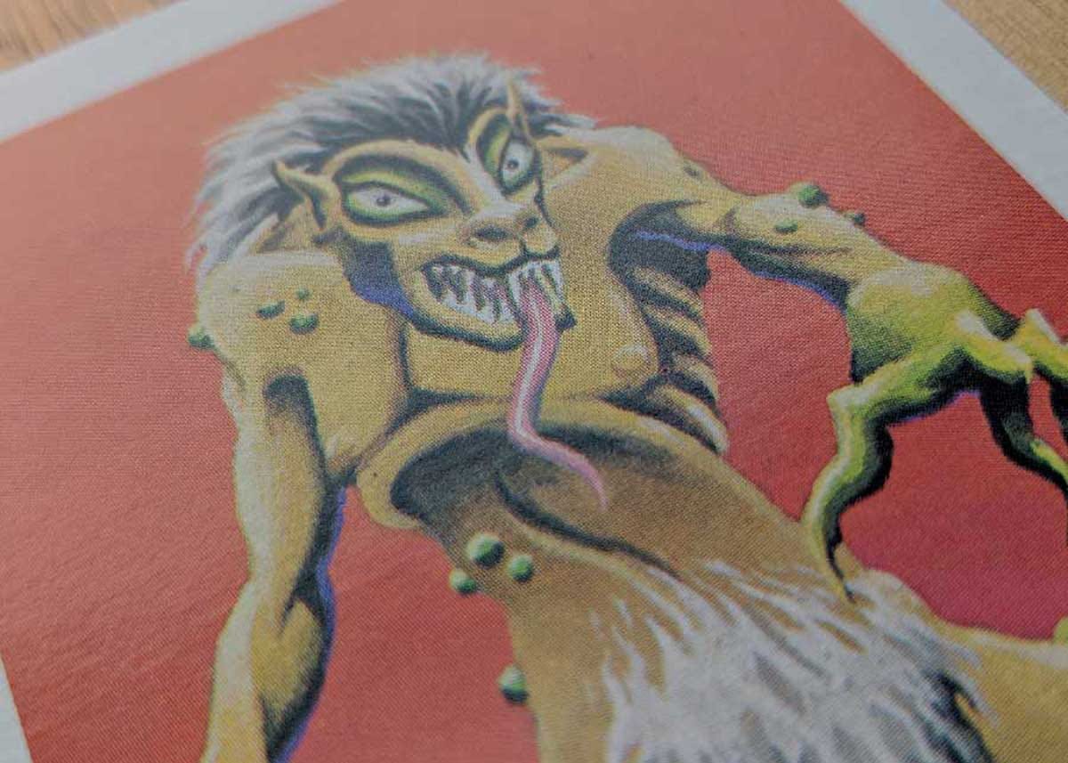 Dungeons & Dragons Monster Cards – Ghoul - The Retroist