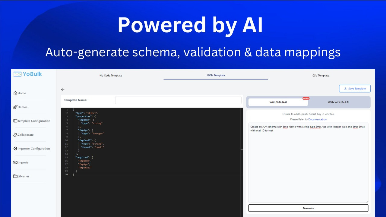 🔥2023#8: YoBulk: CSV Importer By GPT3 - by WebGuy