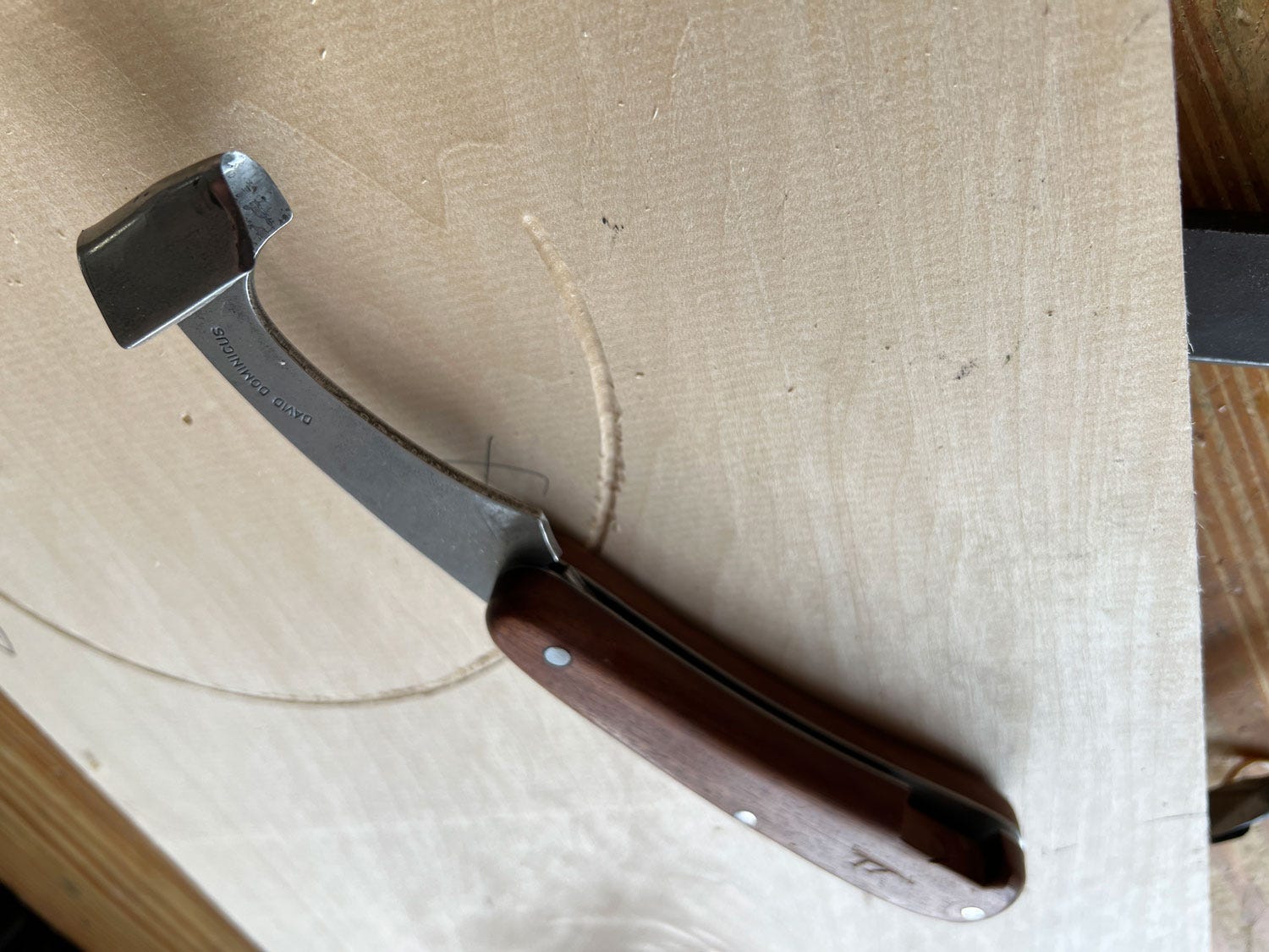 Sharpen a Timber Scribe - by Christopher Schwarz