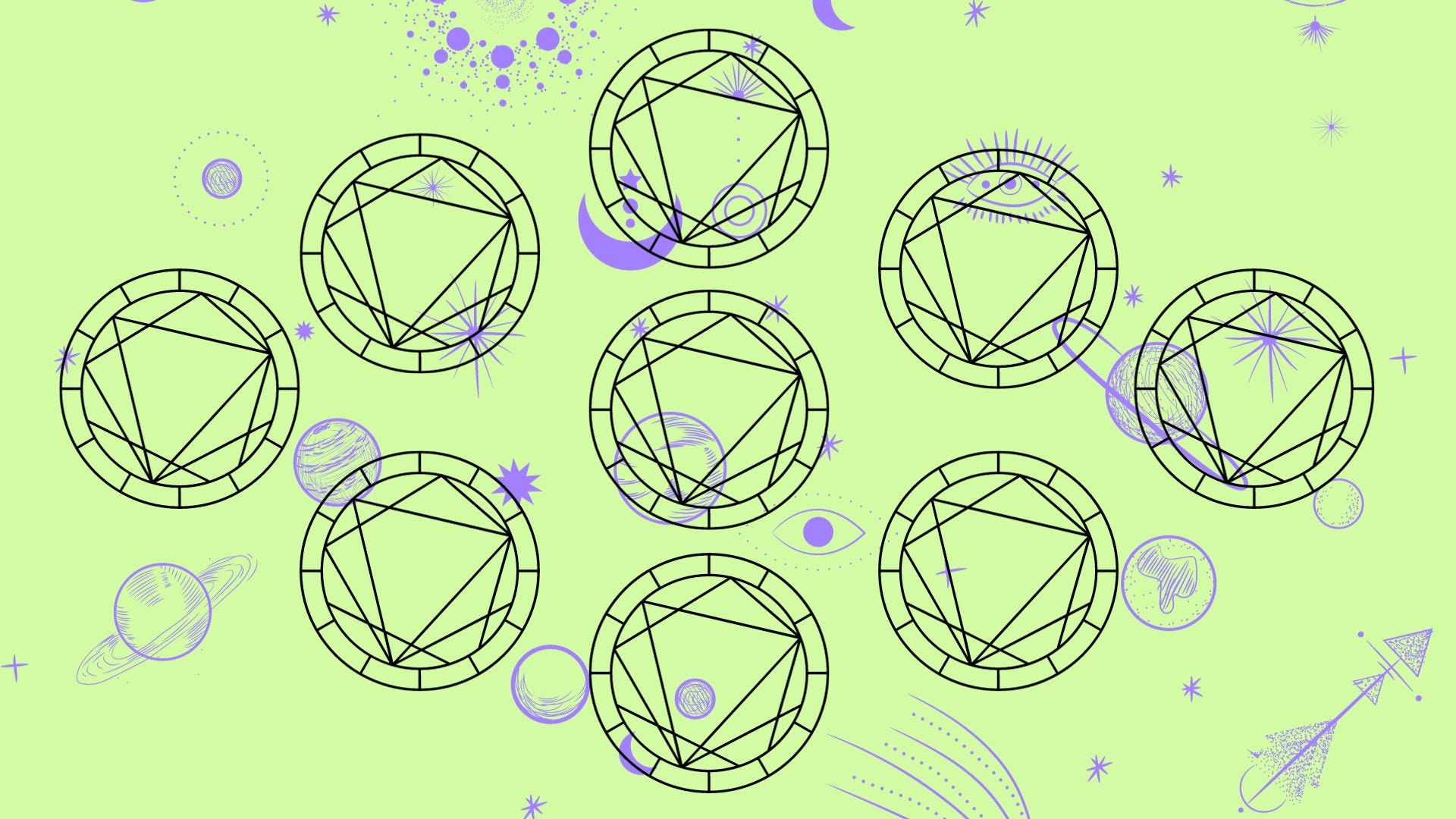 The Nine Harmonic Charts - by Paula Lustemberg