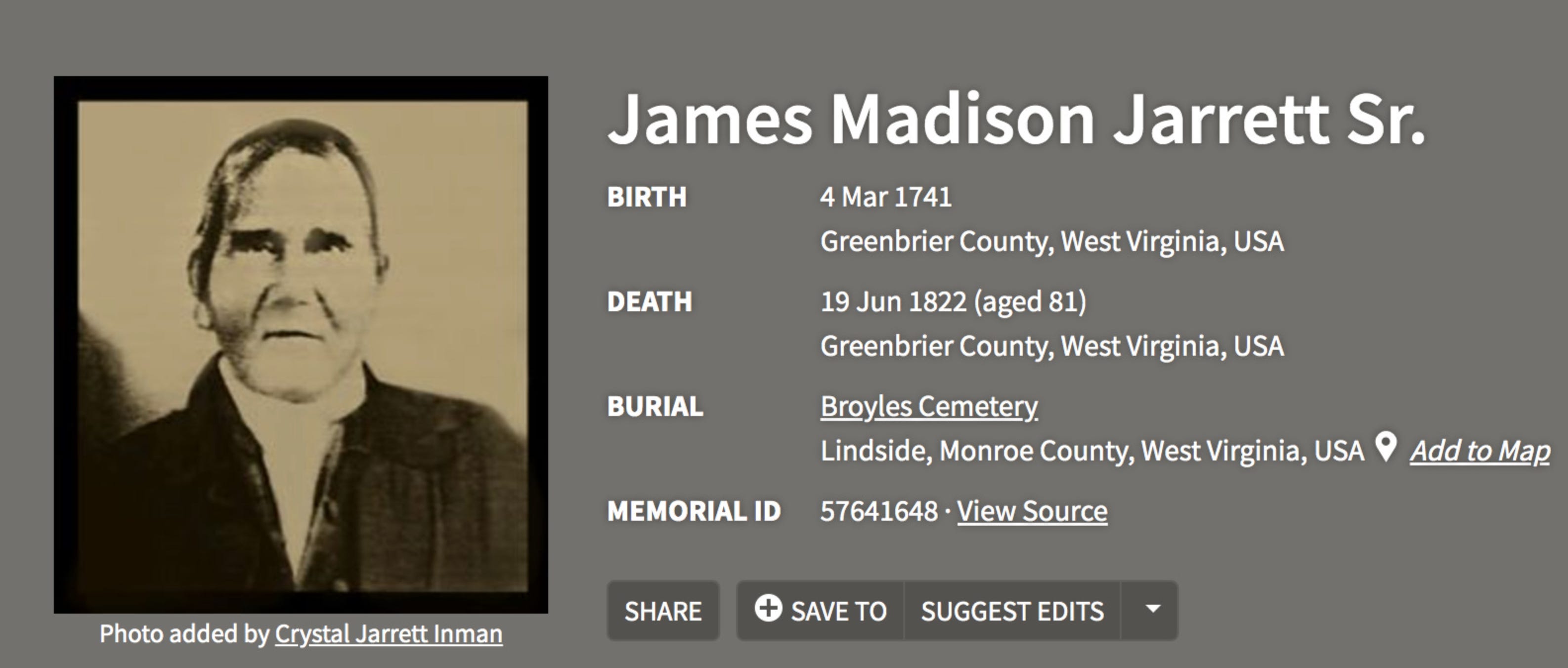 James Jarrett, Sr. - by K Barrera