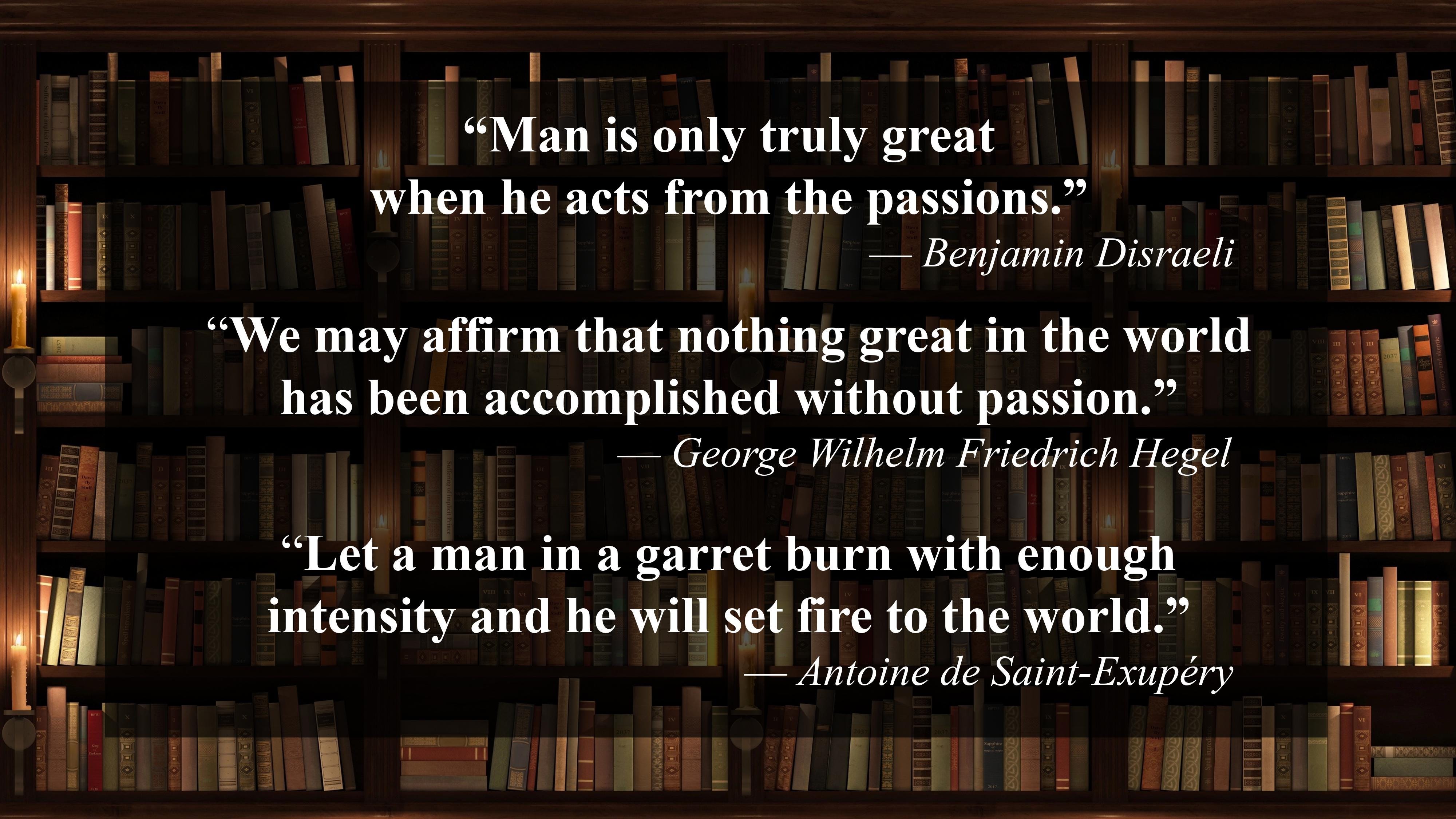 Dr. Mardy's Quotes of the Week ("Passion")