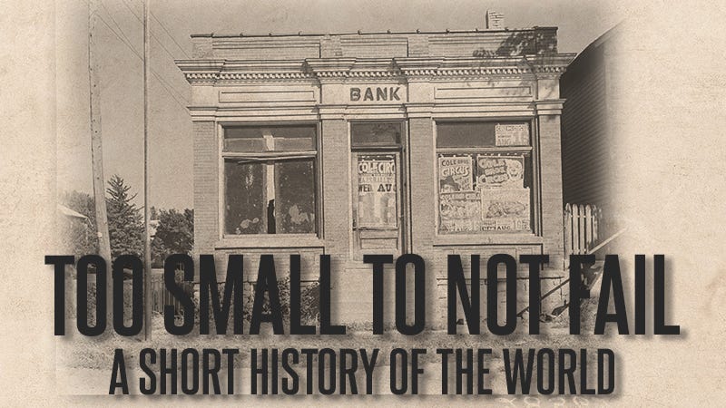 Too Small to Not Fail - by Danielle DiMartino Booth