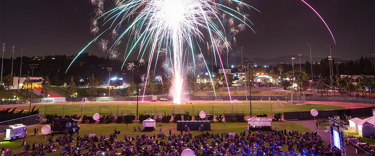 Fireworks are Back on the Agenda in Fullerton