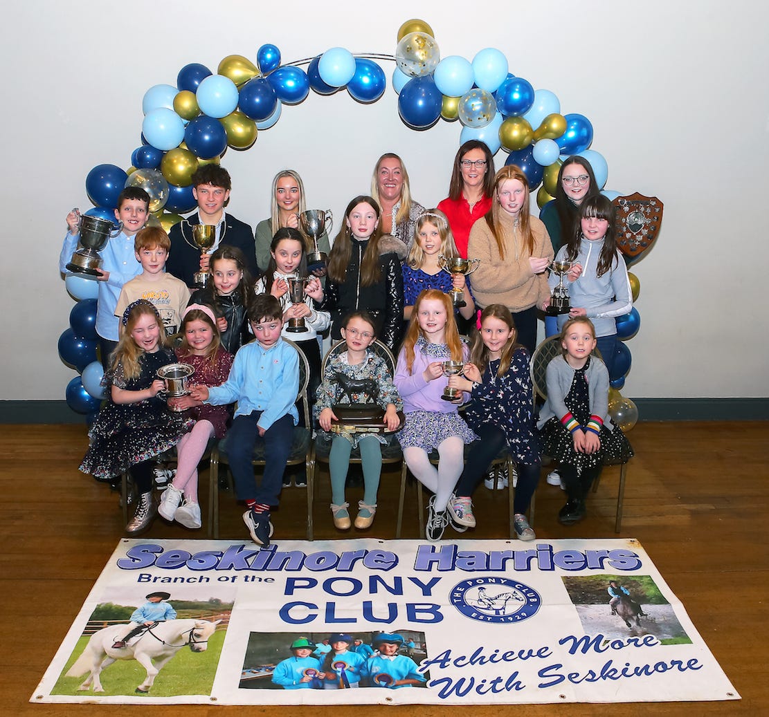 Seskinore Harriers Pony Club awards night - Horse&Field