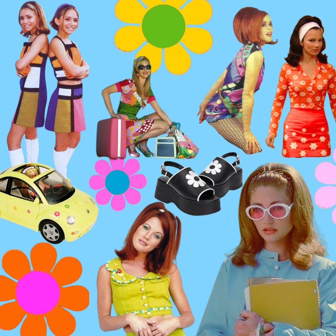 My Favourite Style: 90s Does 60s - Bow Digs by Celia Bow