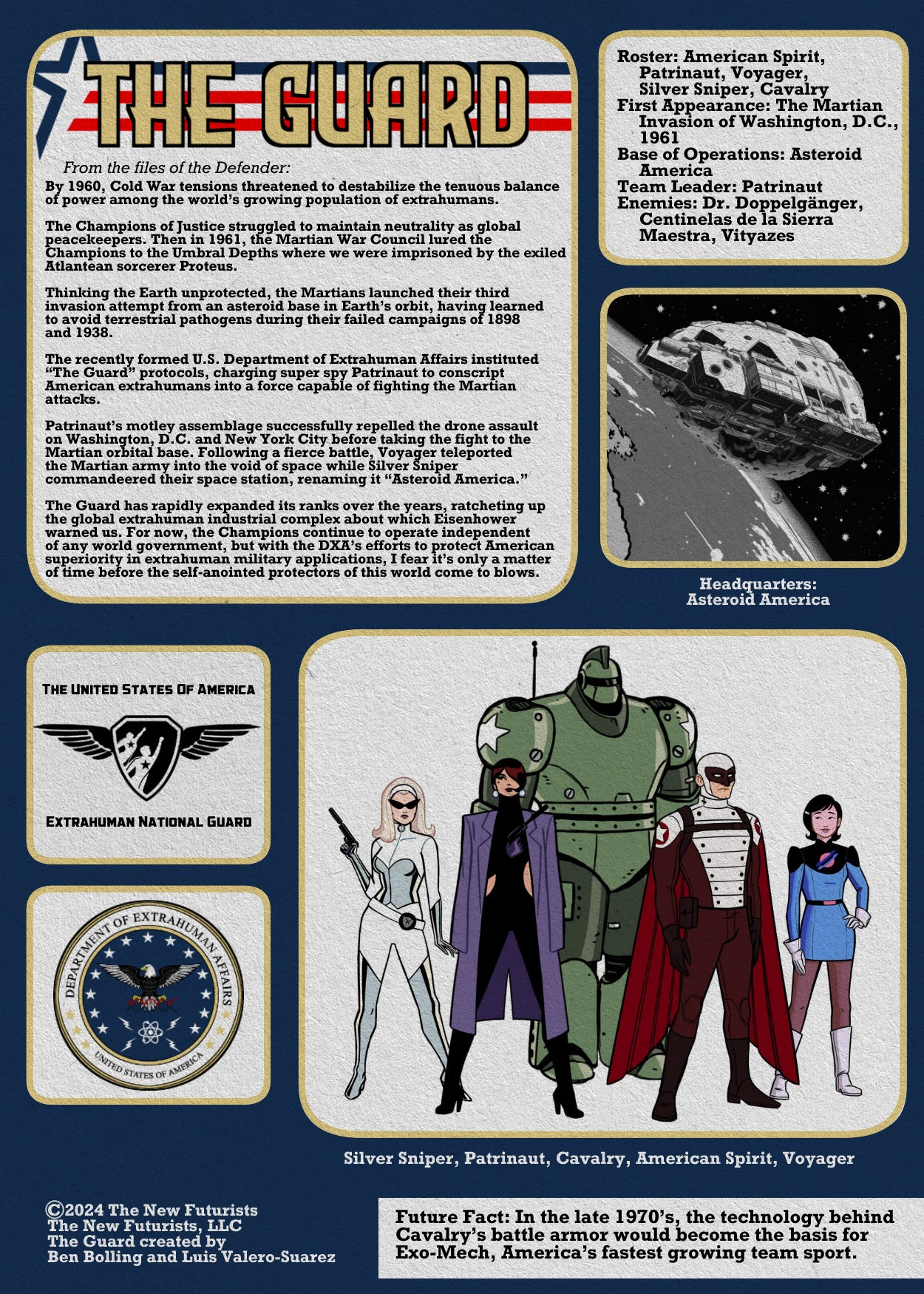 Trading Card Tuesday: The Guard - by Ben Bolling