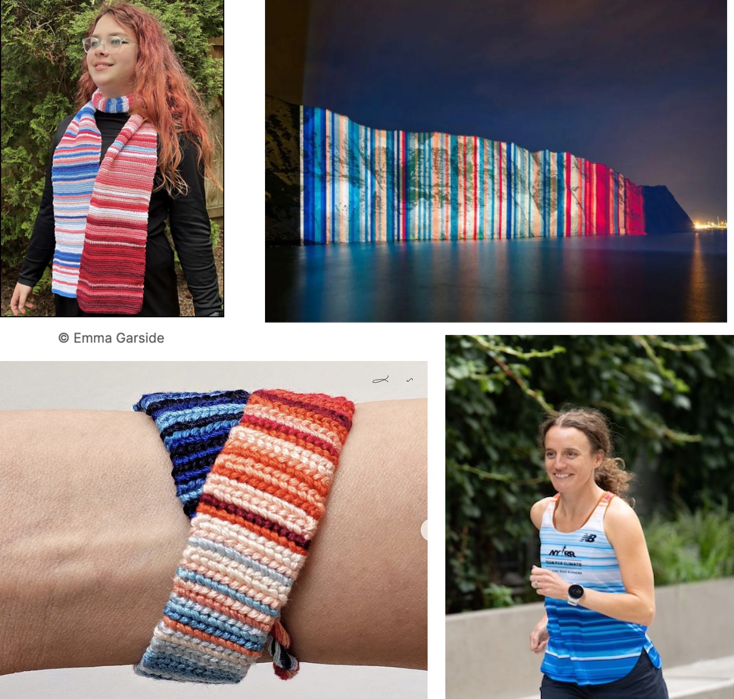 Sustainable Storytelling- Climate Stripes