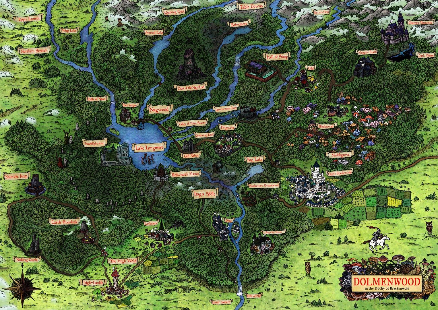 The Dolmenwood RPG is essentially old school perfected