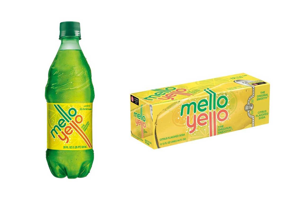 Mello Yello Expands Distribution and gets Retro Package Design