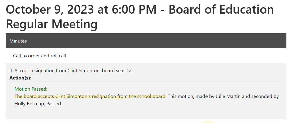 Lindsay Supt Passes Son to Mooreland After Soliciting Sex with Student ...