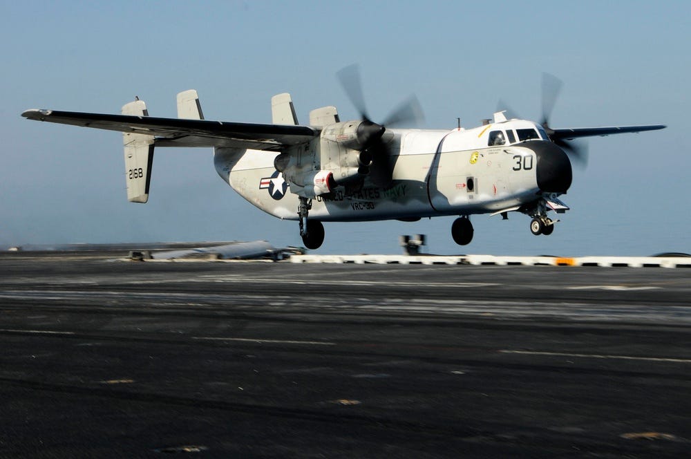 How a Navy Plane Lands on an Aircraft Carrier