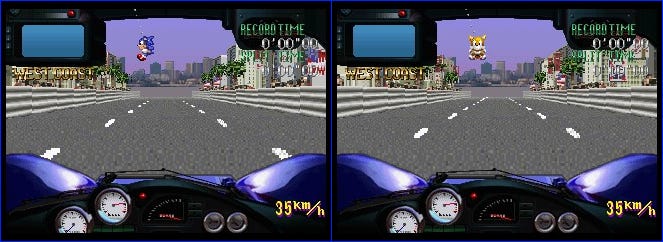 Bonus: More Sonic in Gale Racer - by Bo - Rings of Saturn