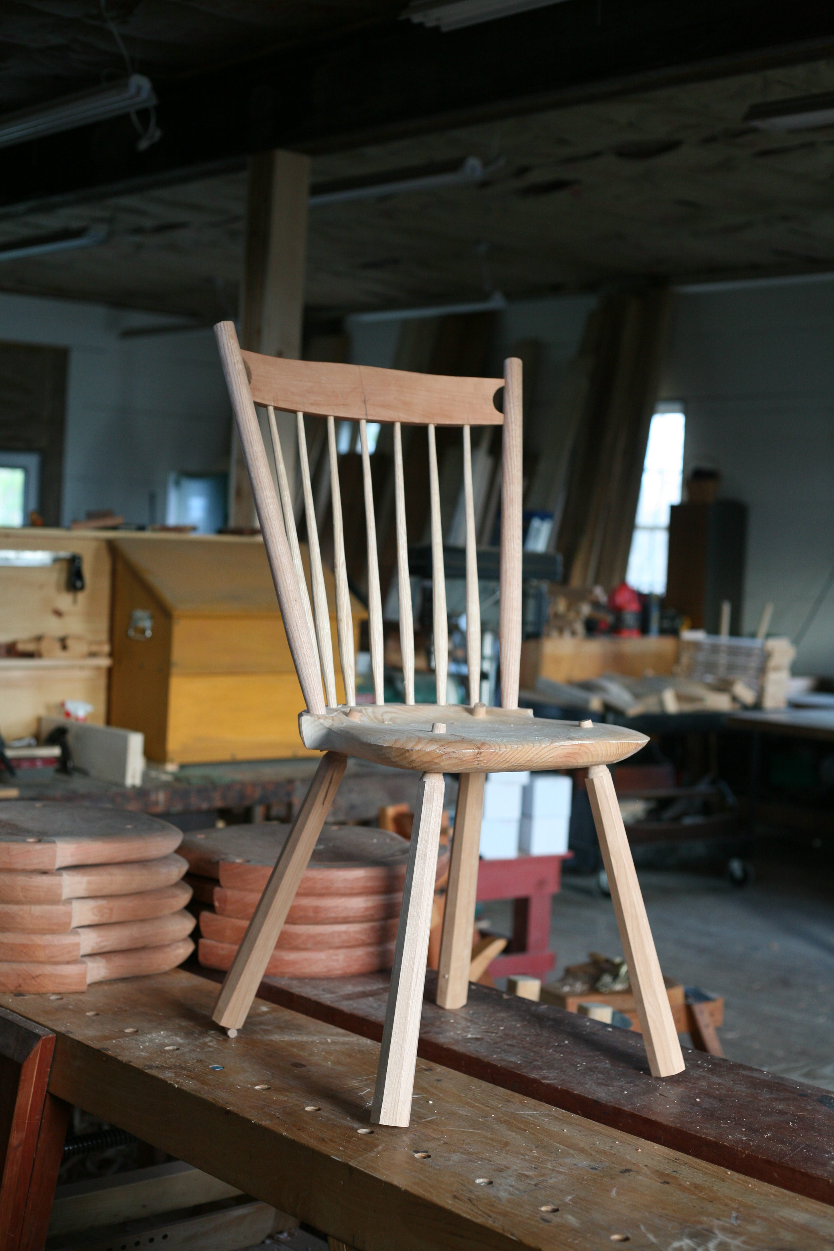 Chairs in cherry - by Andy Glenn - With Working Hands