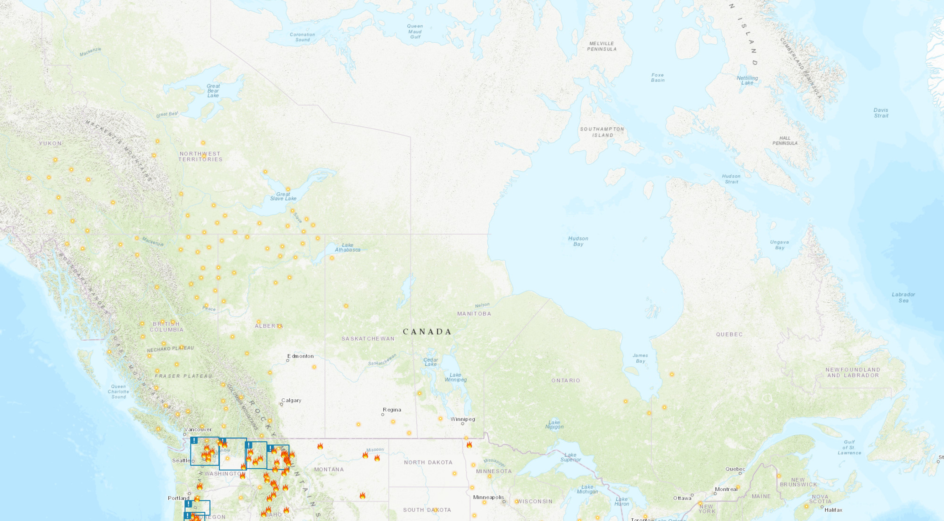 Global Wildfire Update: North American Wildfire Smoke Reaching Europe