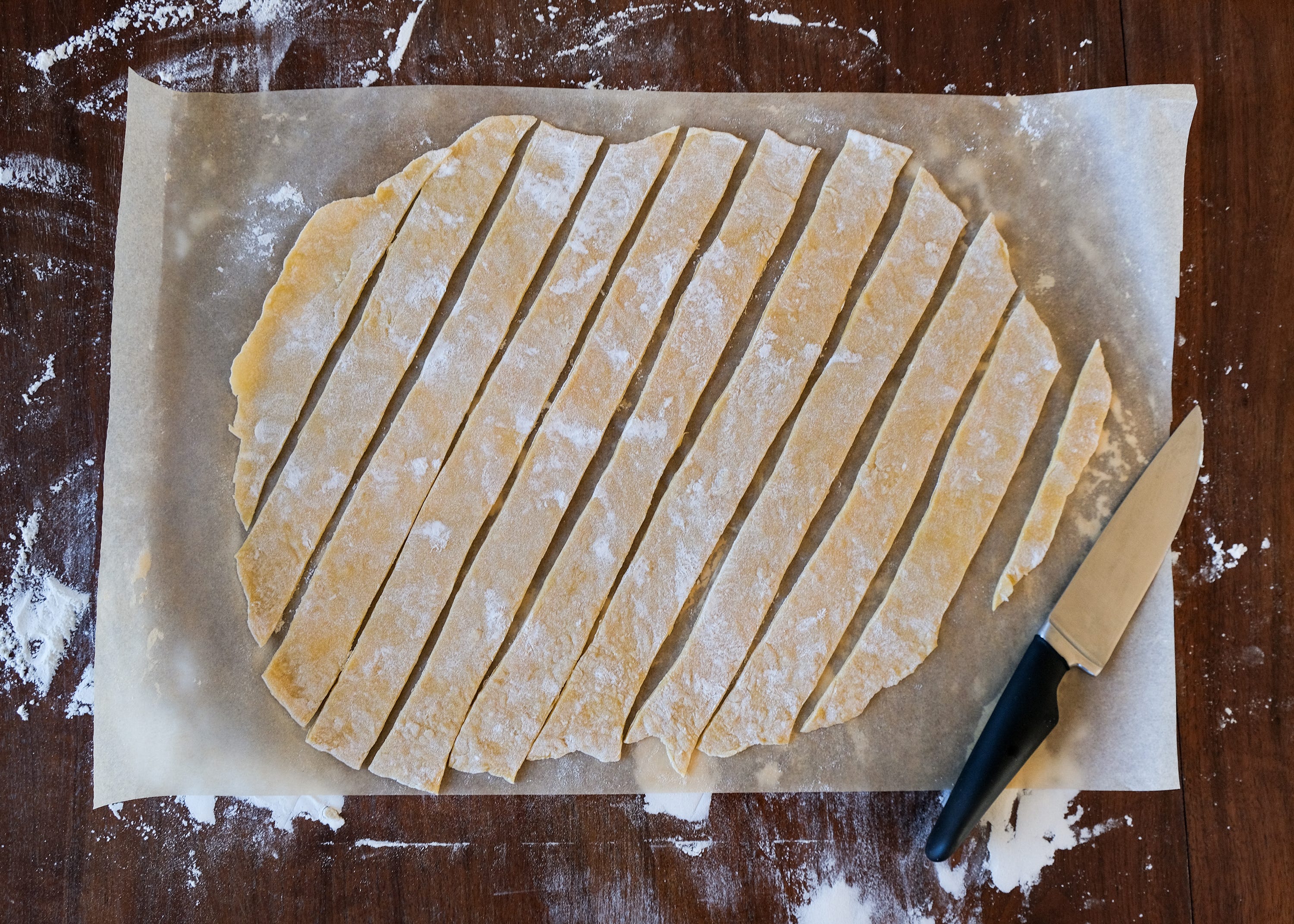 Khrustyky - delicious Ukrainian pastries recipe