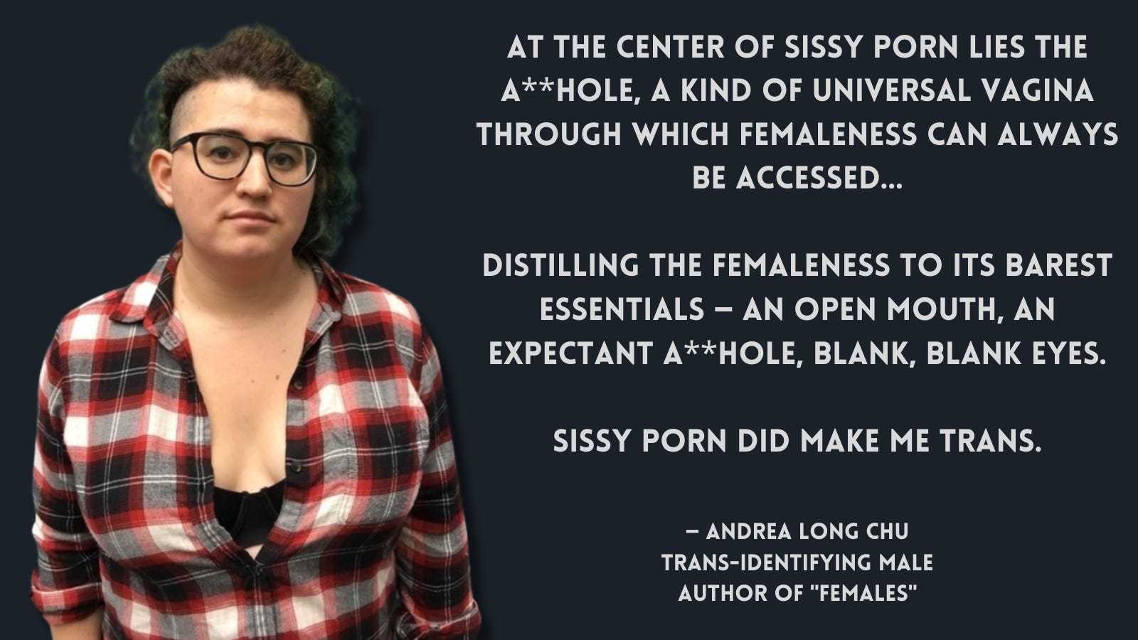Trans-Identifying Male Academic Who Claimed Porn Motivated His ...