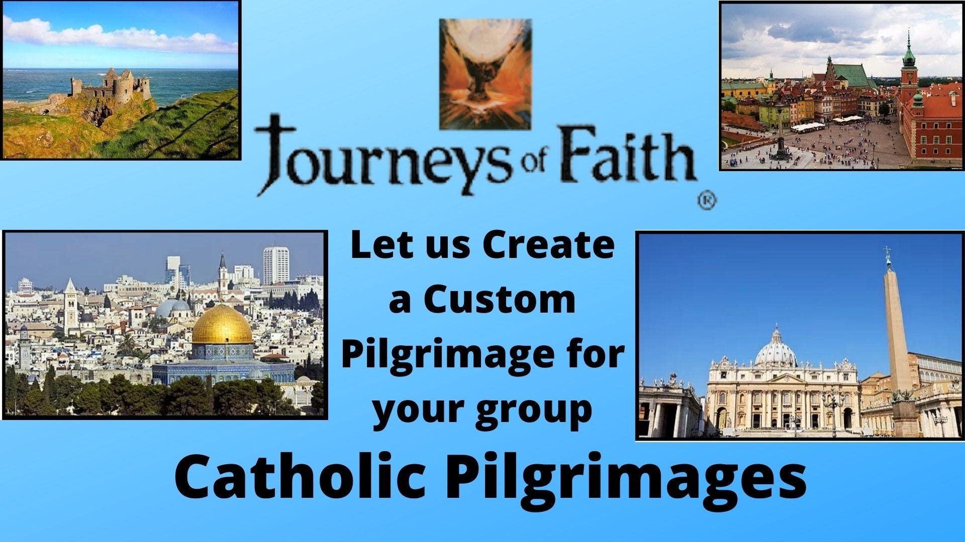 Join us on Pilgrimage to Holy Land and Rome