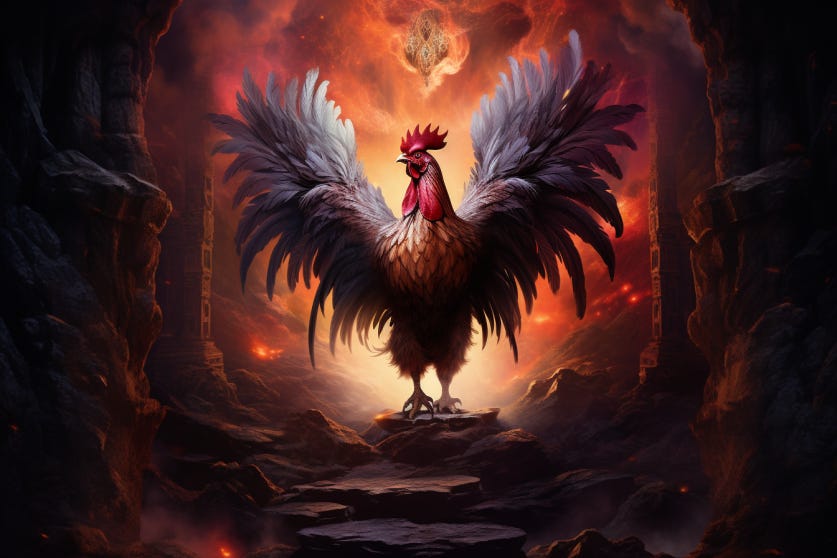 The Origin of The Rooster - by D.J. Byrnes - The Rooster