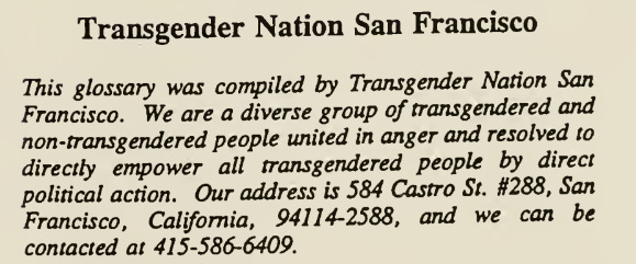 How FTMs Hijacked Gay Activism (Part 1) - by Glenna Goldis