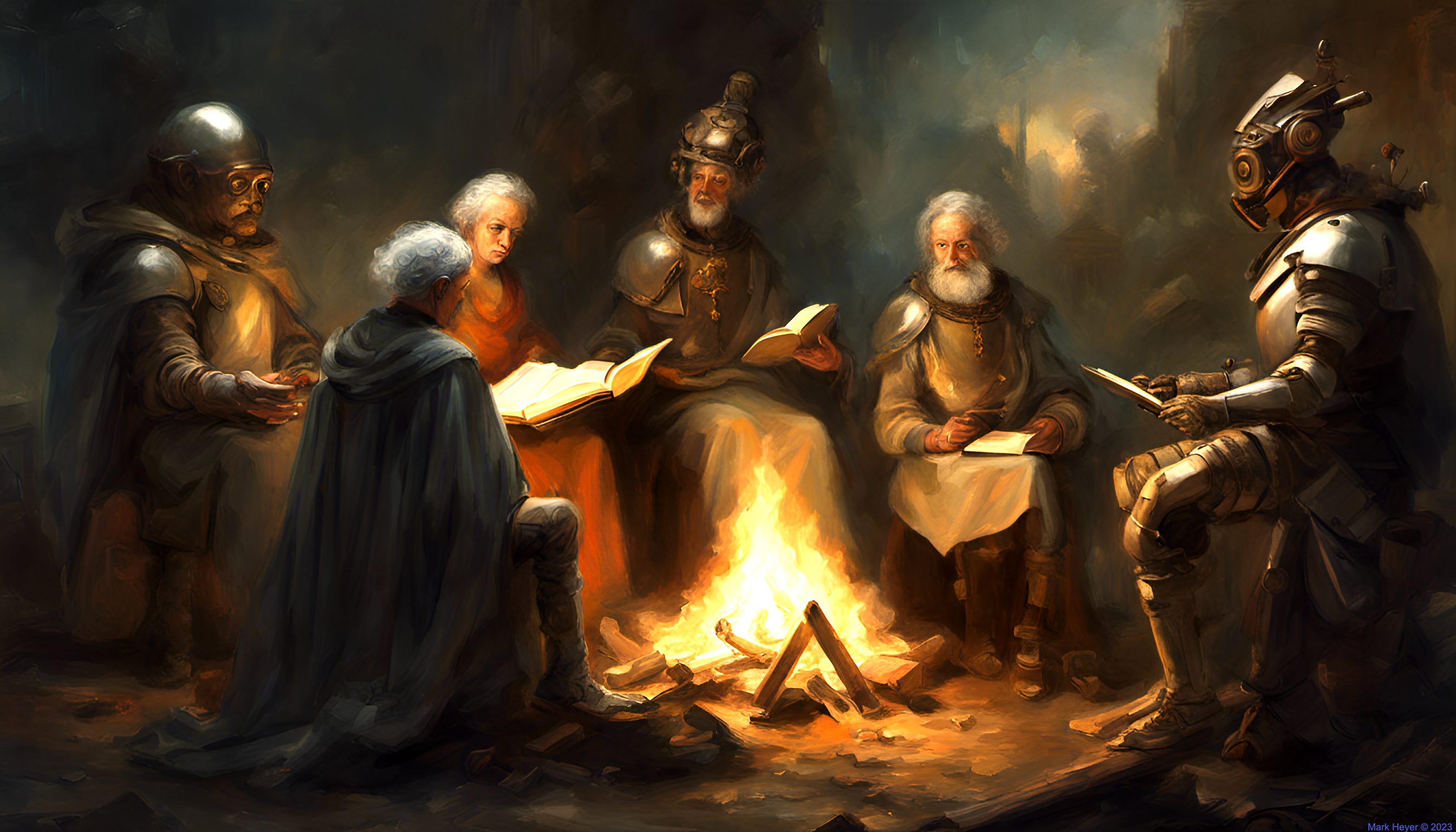 Time Diaries: Aug. 19, 2153 - Resurection - by Mark Heyer