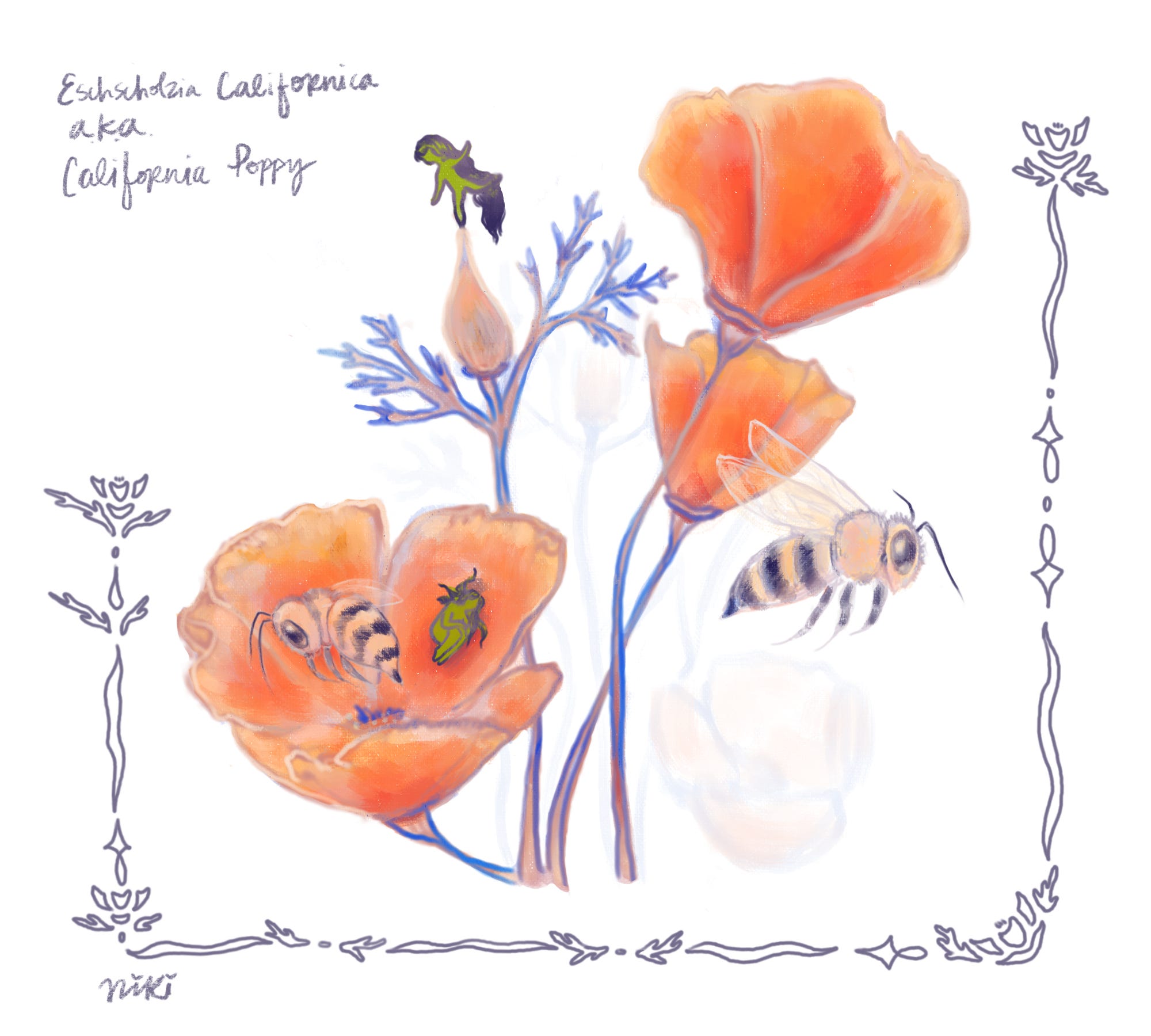 Poems for bees - by Niki - breakfast solstice