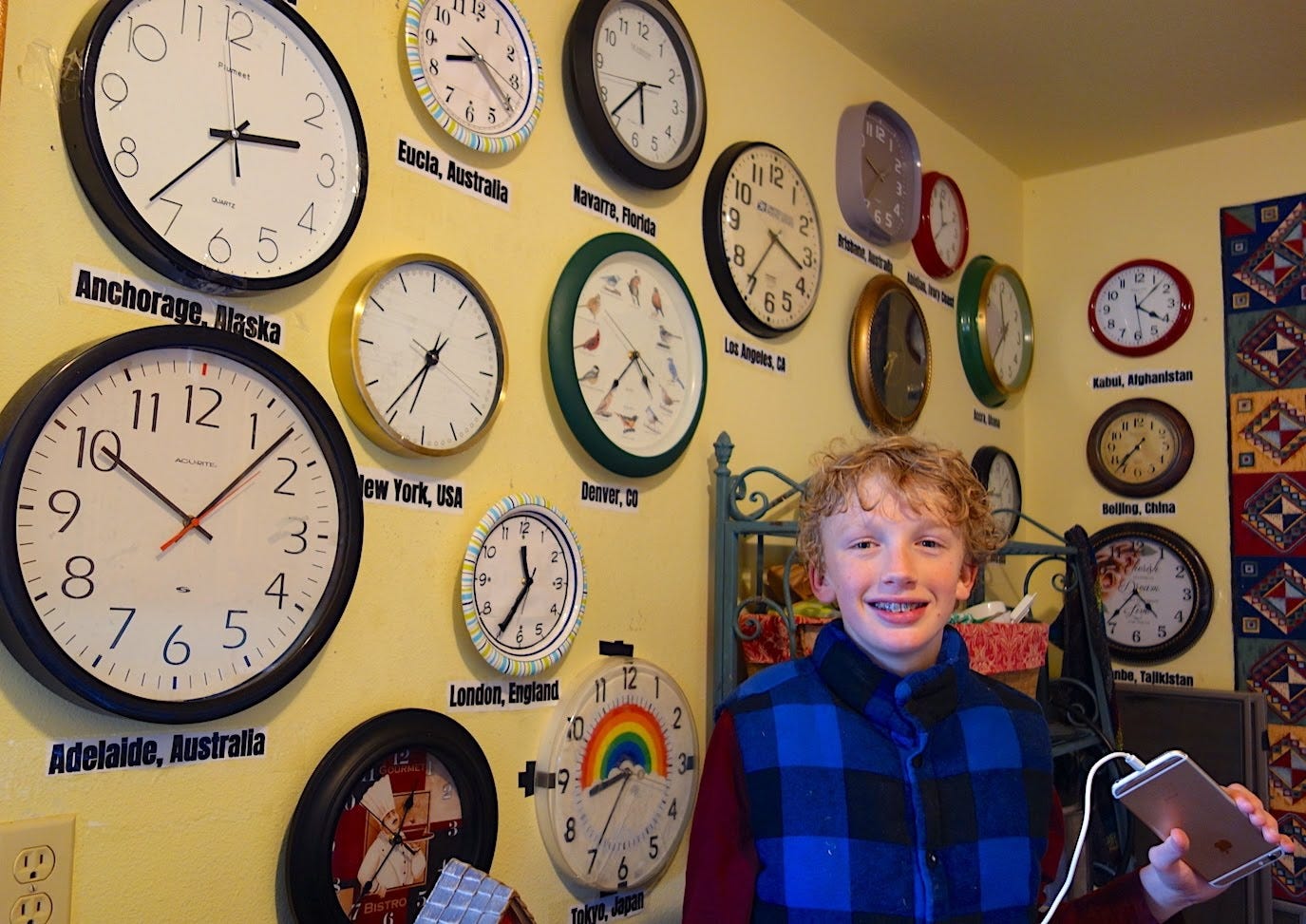 Of doors and clocks and running - by Harrison Walter