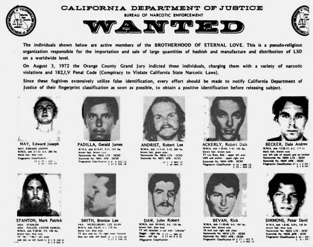 Psychedelic Tricksters: The Downfall of the Brotherhood of Eternal Love