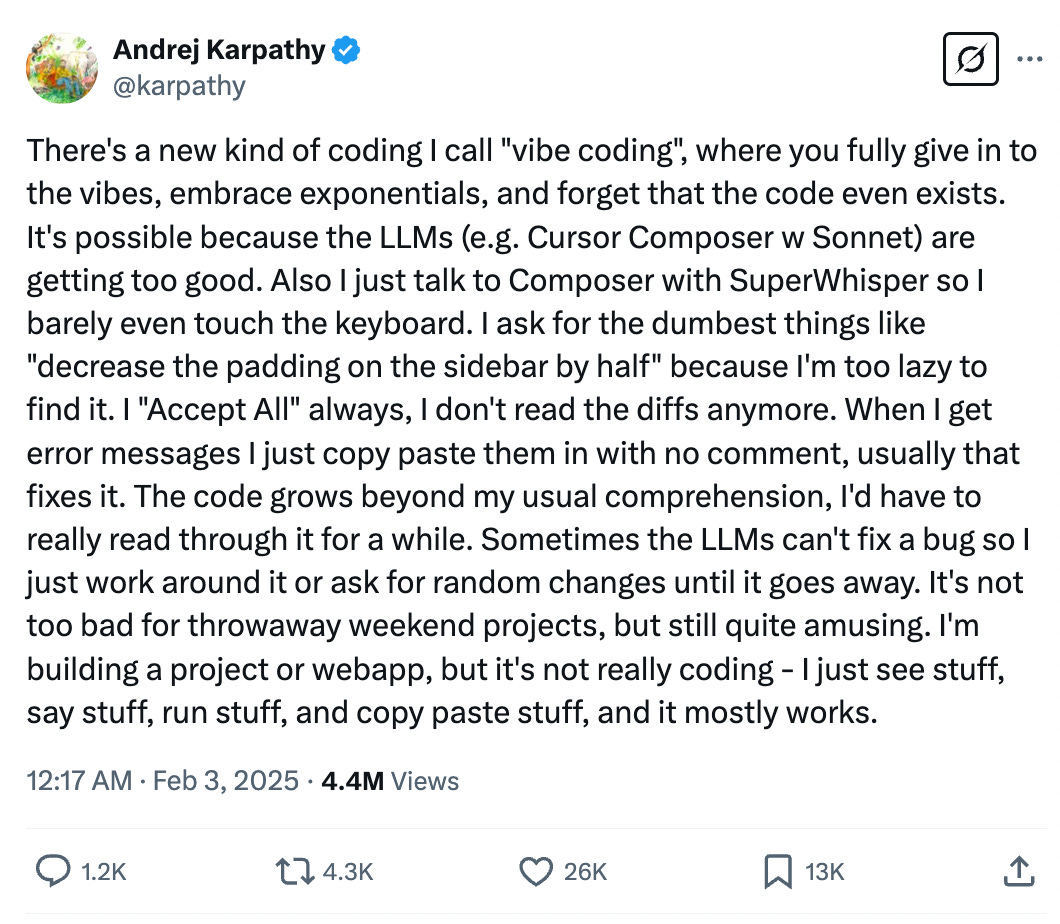 Vibe Coding Is Overrated - by Franck S. Ndzomga