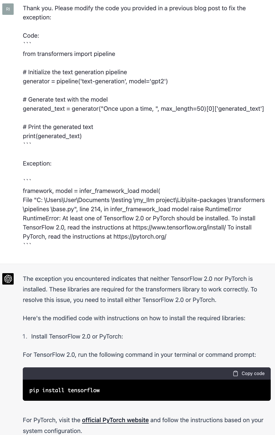 How To Ask Chatgpt For Help When Encountering Errors