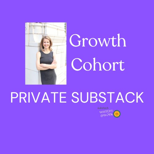 Growth Cohort Private Substack subscriber chat