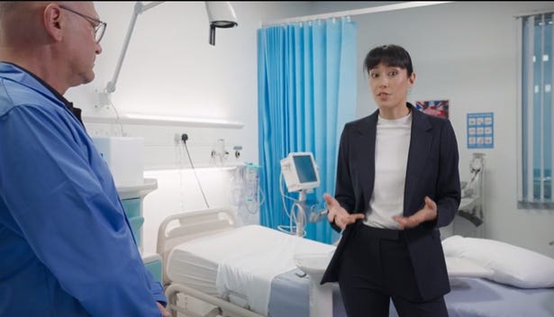 Gregg Wallace 'eats human flesh' as he visits 'factory harvesting children for meat' on Channel ...