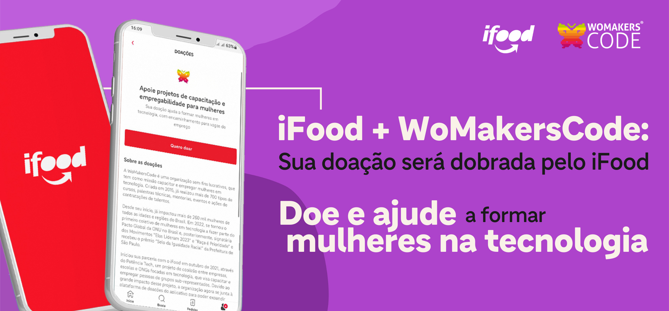 iFood, WoMakersCode e Você: Juntos por Mais Mulheres na Tecnologia