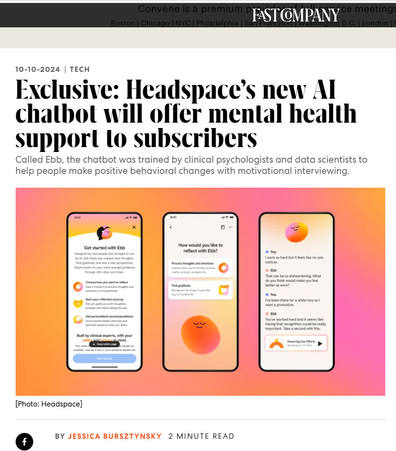 Mental Health AI Chatbots Designed to Put You in PsychoSpace: Save Yourself, Give the AI ...