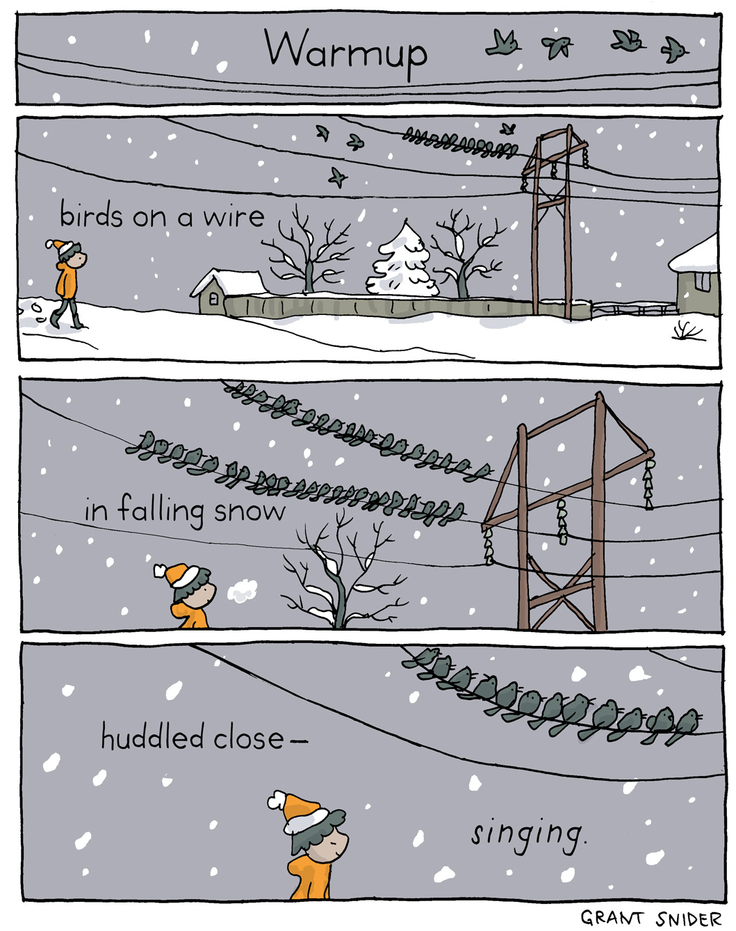 Making a Poetry Comic - by Grant Snider - Incidental Comics