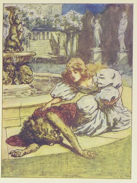 Beauty and the Beast Illustrations - Fairy’s Substack