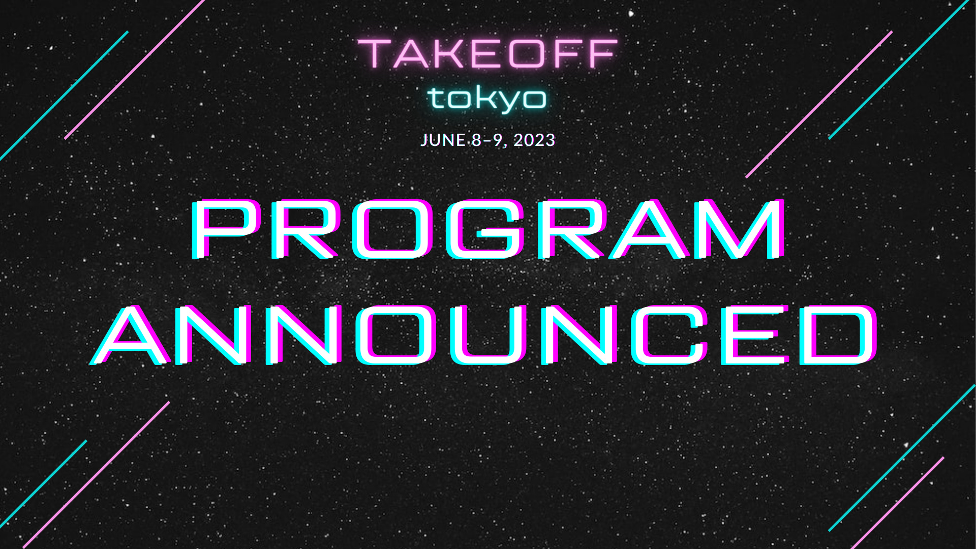📣Takeoff Tokyo 2023 Program Announced📣 - Takeoff Tokyo