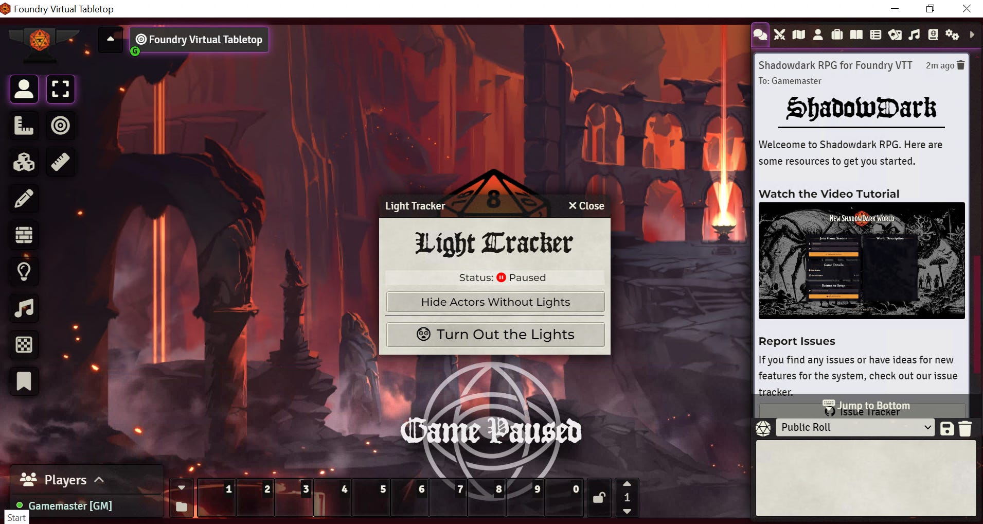 Setup A Game World In Foundry Virtual Tabletop
